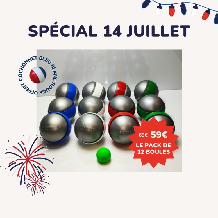 Pack 6 Boules de Pétanque d'intérieur - La Schmolle